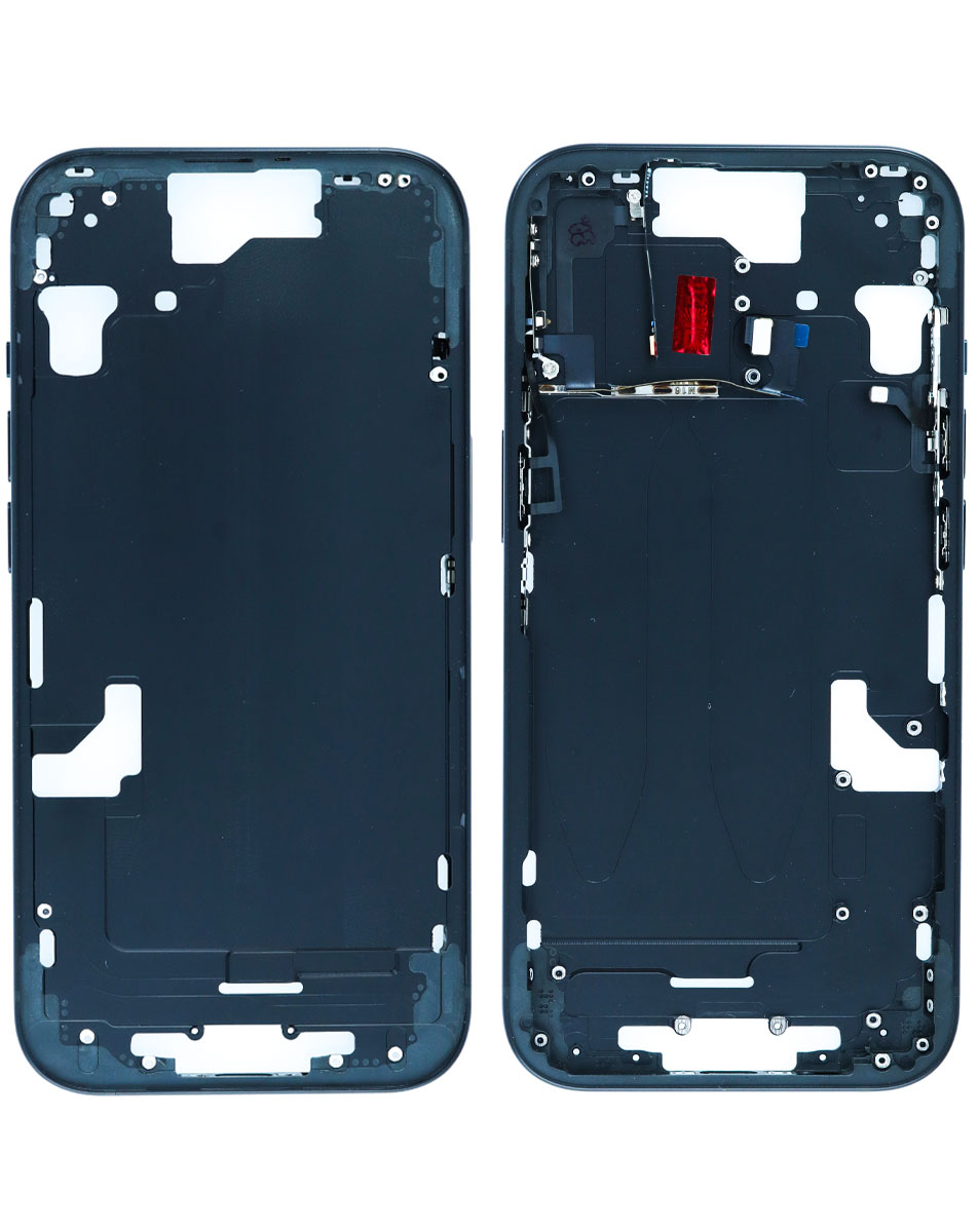 iPhone 15 Middle Frame with Small Parts (Black) (International Version)