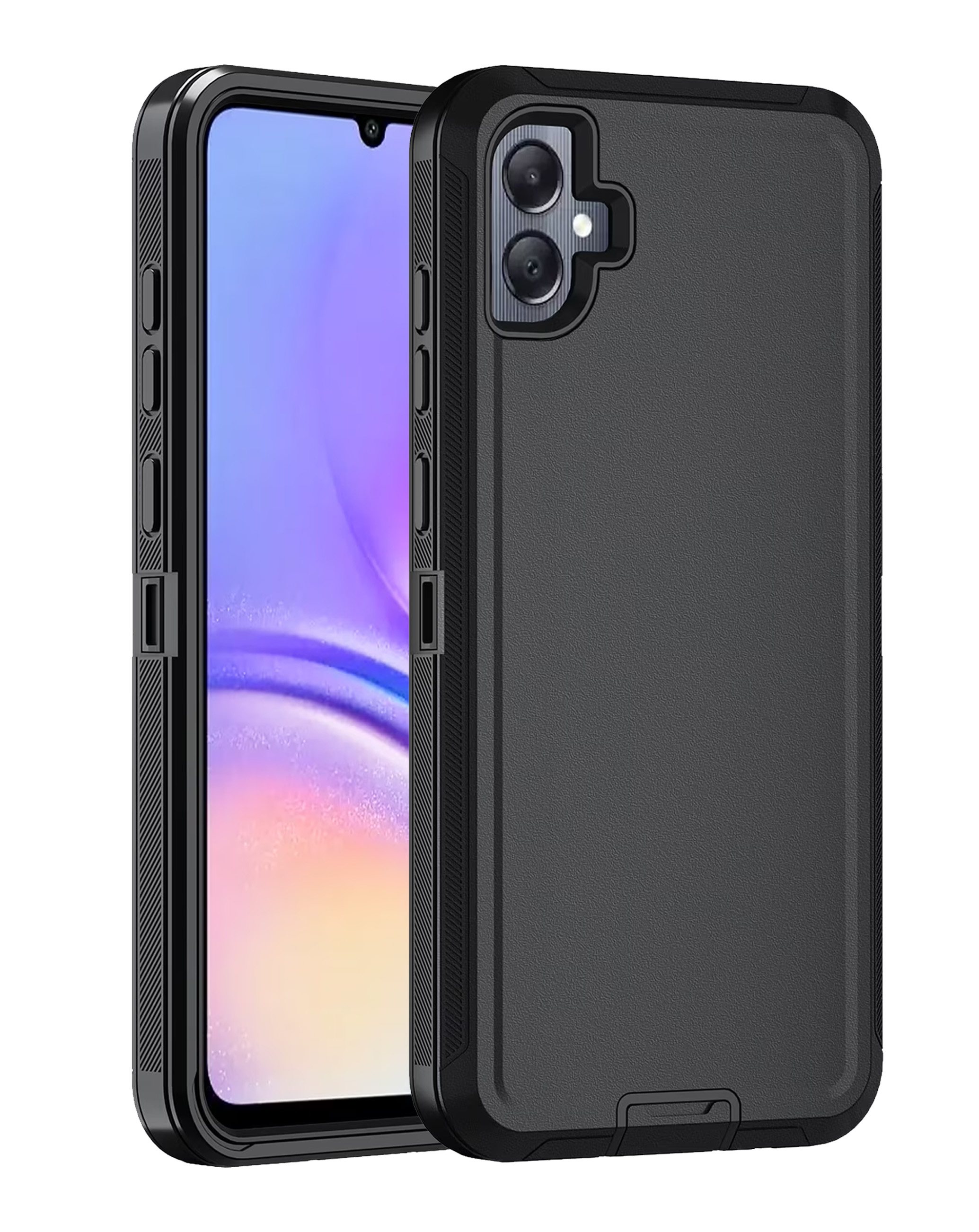 Heavy Duty Case for Galaxy A05 (BLACK) (Only Ground Shipping)
