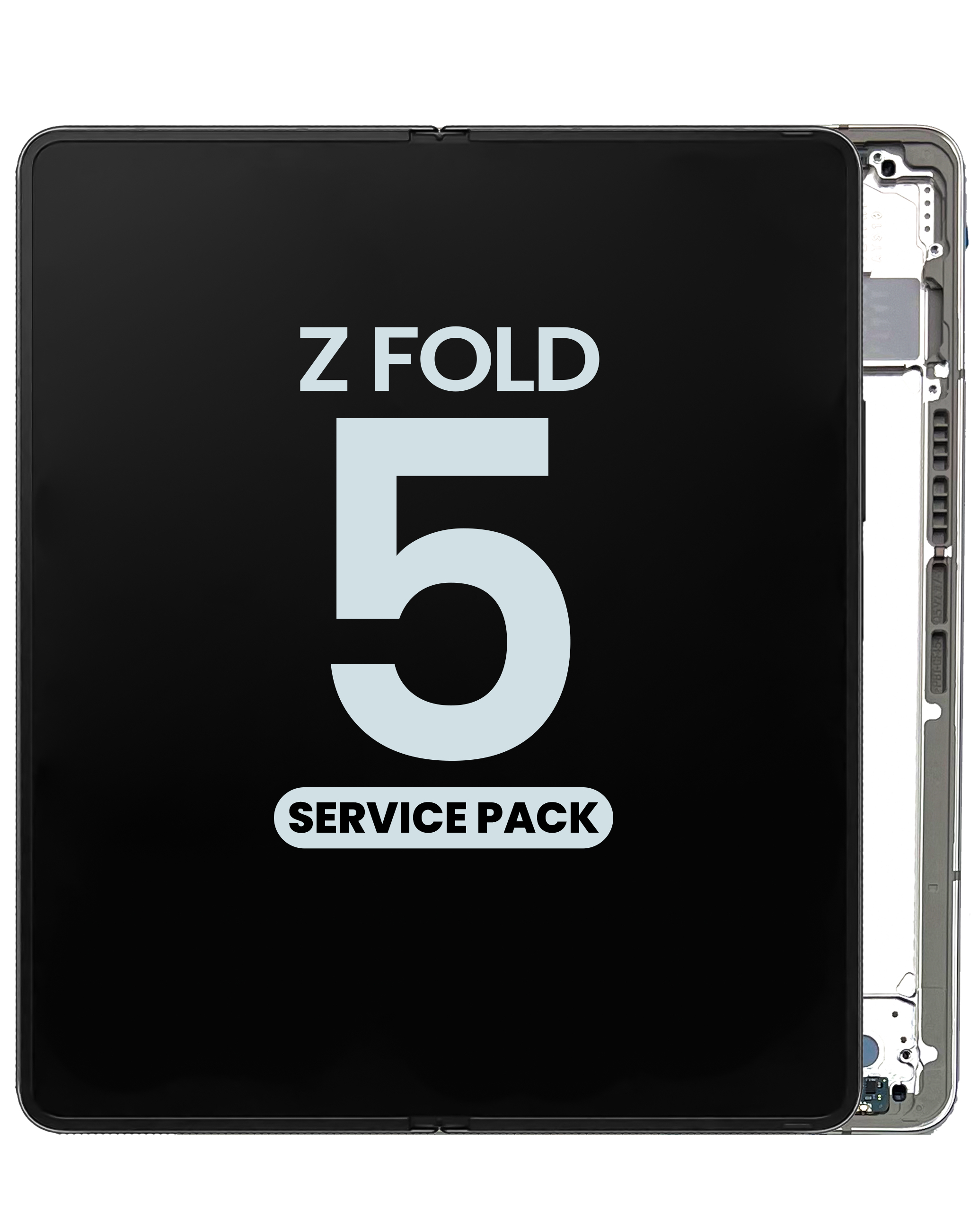 OLED Assembly with Frame for Galaxy Z Fold 5 F946 (CREAM) (US and ...