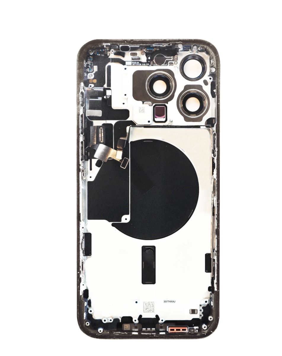 Back Housing Frame with Small Components Pre-Installed for iPhone 15 ...