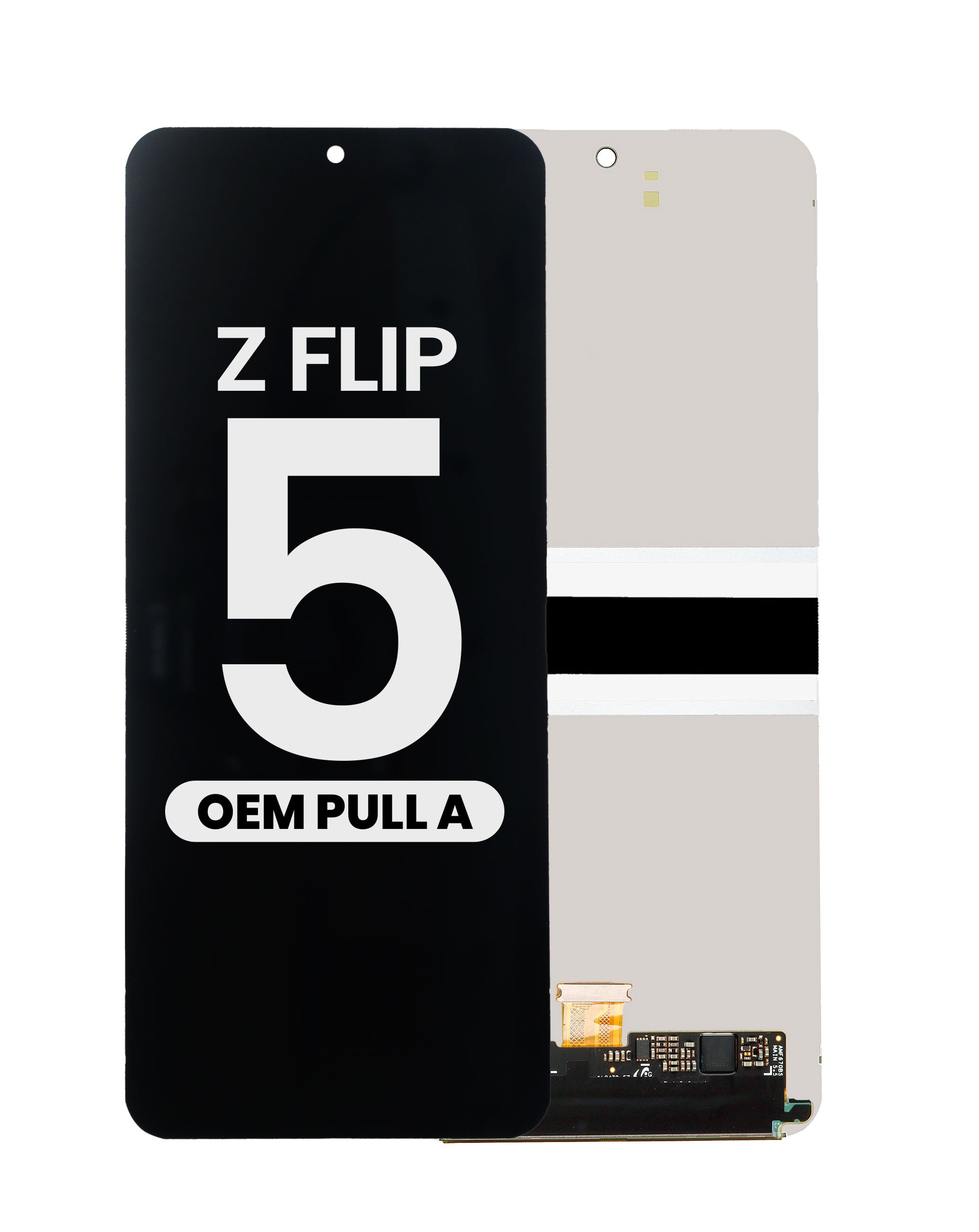 Inner OLED Assembly without Frame for Galaxy Z Flip 5 F731 (OEM Pull A ...