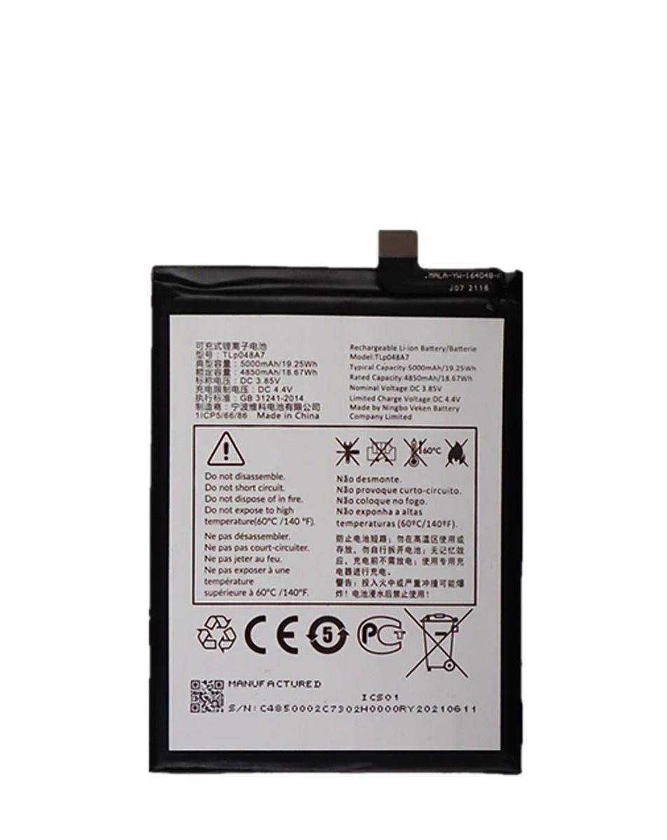 Replacement Battery for TCL 20 SE / 20s / 20 XE / 30 XL (TLP048A7 ...
