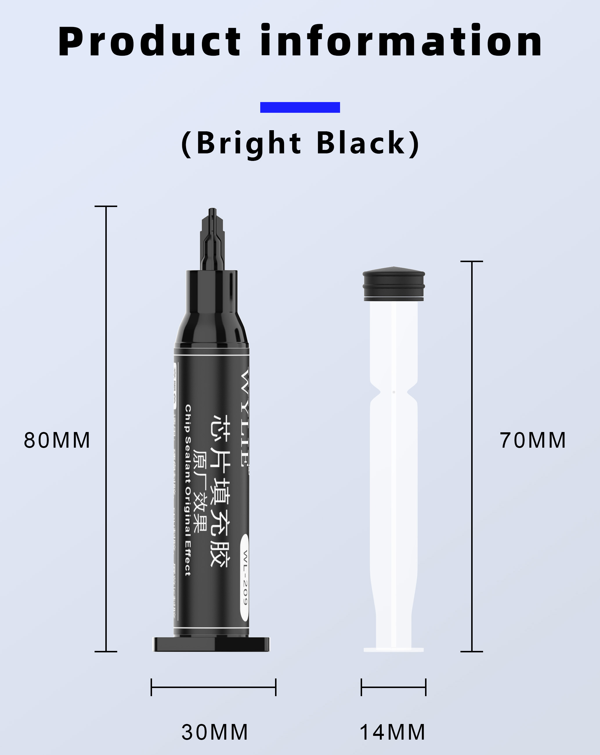 Wylie WL-209 BGA IC Chip Glue CPU Underfill Adhesive