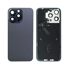 Back Glass with Frame, Wireless NFC Charging Flex & MagSafe Magnet for ...