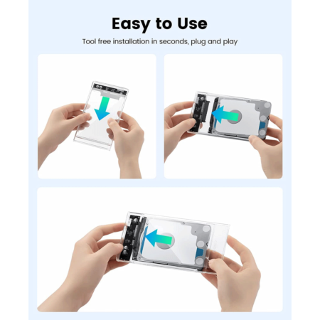 2.5 Inch Sata HDD External Hard Drive Enclosure USB 3.0