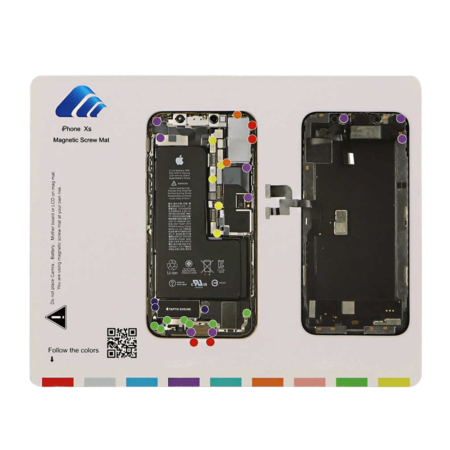 Magnetic Screw Mat for iPhone XS