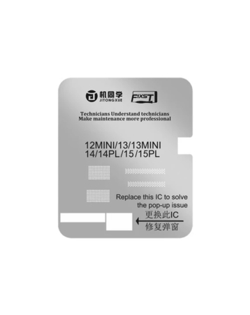 Fixst & JITONGXUE LCD Screen IC Flex Cable Protection Stencil Set for ...